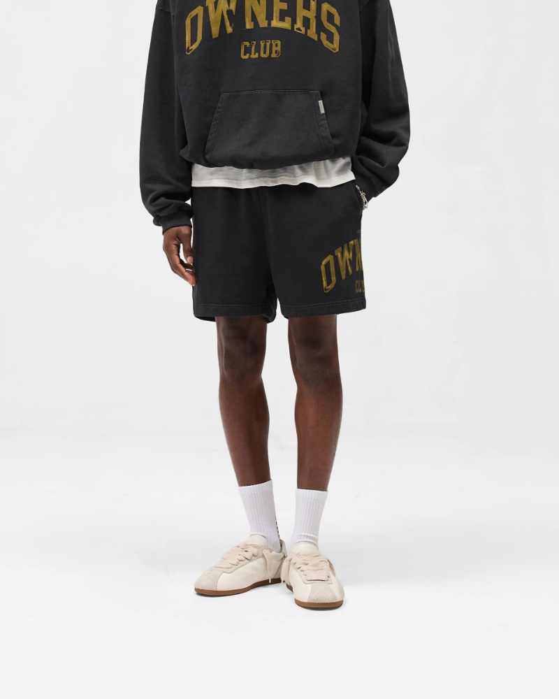REPRESENT Represent Logo-Print Track Shorts